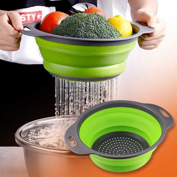 Silikonsko cedilo (2 kosa) | FOLDRAIN – Vigoexpress.si